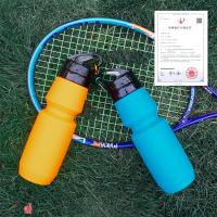 China 750ml Anti-corrosion Coated Silicone Water Bottle for Travel and Sports Customizable for sale
