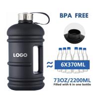 China Stay Hydrated on the Go with Our 2.2L Half Gallon Water Bottle BPA Free and Food Grade for sale