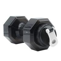 China Adults PETG Eco-friendly 2.6L Dumbbell Shape Water Bottle for Sports Fitness Exercise for sale