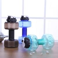 China Adults PETG Eco-friendly 2.6L Dumbbell Shape Water Bottle for Sports Fitness Exercise for sale