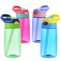 China Custom Logo Bpa Free Children Water Bottle with Straw Support Tour Outdoor Activity for sale