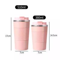 China Metal Custom Vacuum Insulated Tumbler Car Cup Double Wall Stainless Steel Travel Coffee Mug for sale