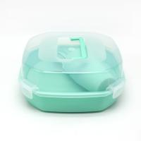 China 4 Person Portable Pigmented Outdoor Tableware Set Includes Knife Fork Spoon Plate for sale