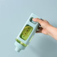 China Gym-Ready Kawaii Water Bottle with 3D Sticker 700ml/900ml Plastic Travel Milk Portable for sale