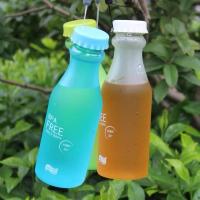 China Unbreakable 550mL BPA Free Water Bottle in Candy Colors for School Children 6.8x20cm for sale