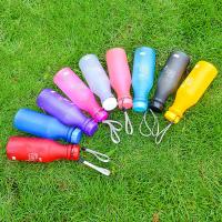 China Unbreakable 550mL BPA Free Water Bottle in Candy Colors for School Children 6.8x20cm for sale
