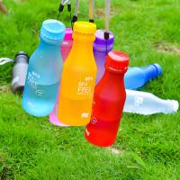 China Unbreakable 550mL BPA Free Water Bottle in Candy Colors for School Children 6.8x20cm for sale