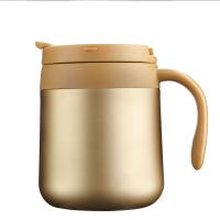 China Customized Logo Acceptable 350ML12oz Stainless Steel Coffee Travel Mug with Handle for sale