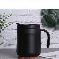 China Customized Logo Acceptable 350ML12oz Stainless Steel Coffee Travel Mug with Handle for sale