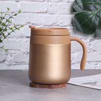China Customized Logo Acceptable 350ML12oz Stainless Steel Coffee Travel Mug with Handle for sale