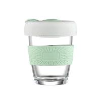 China 1-Piece Customized Logo Borosilicate Insulated Coffee Cup Tumbler for Water Bottle for sale