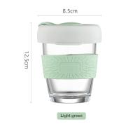 China 1-Piece Customized Logo Borosilicate Insulated Coffee Cup Tumbler for Water Bottle for sale