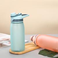 China Stocked Outdoor Activity Gym Portable BPA Free Plastic Sports Water Bottle with Time for sale