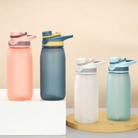 China Stocked Outdoor Activity Gym Portable BPA Free Plastic Sports Water Bottle with Time for sale