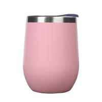 China SUMSUN 12 oz Double Wall Stainless Steel Vacuum Insulated Coffee Cup Wine Tumbler Holiday Baby for sale