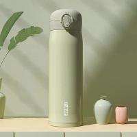 China Direct Drinking 500ml Stainless Steel Insulation Cup with Self-contained Straw 2022 for sale