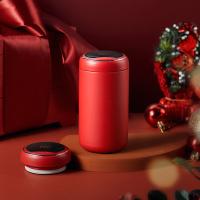 China Temperature Display Stainless Steel Insulated Hot Water Bottle WITH LID for All Seasons for sale