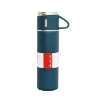 China Travel in Style with this Stainless Steel Double Wall Vacuum Flask Water Bottle Set for sale
