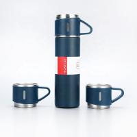 China Travel in Style with this Stainless Steel Double Wall Vacuum Flask Water Bottle Set for sale