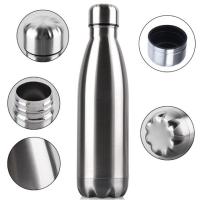 China Thermal Insulation 500ML Stainless Steel Double Wall Vacuum Water Bottle Cola Shape Sublimation Sport Bottle for sale