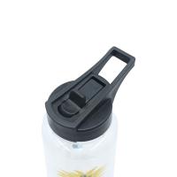 China Contemporary Design Style Customized Ecofriendly Plastic Water Bottle for School Logo for sale