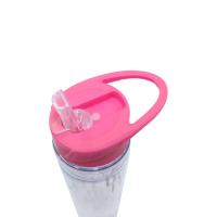 China Back to School Eco Friendly Crystal Plastic Water Bottles with Anti-corrosion Coating for sale