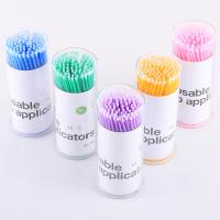 China Disposable Microbrush Applicator Eye Lashes Mascara Wands For Eyelash Extensin for sale