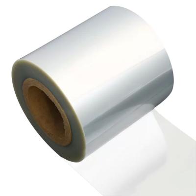 China POF Shrink Film Transparent Moisture Proof Soft 45cm Wide X 1335 Meters Fold PETG Film for sale