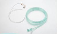 China PVC Medical Grade Oxygen Therapy With Adjustable Nose Clip With/Without Latex for sale