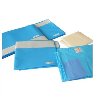 China Sterile E.O. Disposable Surgical Pack in Green for Medical for sale
