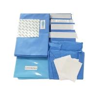 China Blue Surgery Pack Class II Instrument Classification Avoid Direct Sunlight Storage Condition Medical Surgical Kit for Hospital for sale