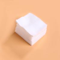 China White Color Medical Cotton Pads Lint Free Eco Friendly Customized Logo Accepted for sale