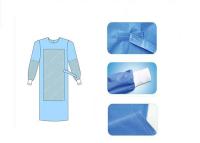 China Reinforced Disposable SMS Surgical Gown , Hospital Medical Gown Antibacterial for sale