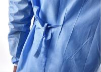 China Sterile Disposable Surgical Gown SMMS Medical Garments S - XL For Infection Control for sale