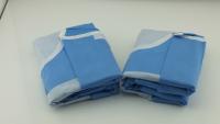 China Reinforced Disposable Medical Gowns , Sterile Protective Gown Non - Allergenic for sale