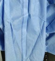 China Blue Green Color Disposable Medical Gowns Liquid-Resistant for sale