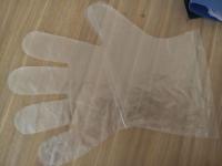 China Biodegradable Disposable Food Prep Gloves / Polyethylene Disposable Gloves for sale