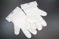 China 0.5g - 1.3g Transparent Clear Plastic Disposable Gloves For Food Handling for sale