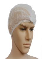 China Polypropylene Disposable Bouffant Surgical Caps For Chemical / Clinic / Health Center for sale
