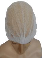China Polypropylene Disposable Bouffant Surgical Caps For Chemical / Clinic / Health Center for sale