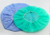 China SBPP Non Woven Disposable Head Cap Surgical Hats Dust Proof Latex Free for sale