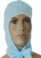 China Fluid Repellent Disposable Astronaut Cap With Ties On Neck Non Irritating for sale