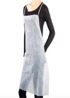 China Breathable Disposable White Plastic Aprons , Disposable Surgical Aprons Waterproof for sale