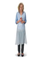China Dirt - Proof Disposable Polyethylene Aprons White Roll Packed Pharmaceutical Use for sale