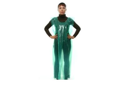 China Biodegradable Disposable Plastic Throw Away Aprons For House Cleaning / Medical for sale