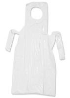 China Colorful polyethylene Disposable Plastic Aprons Chemical Resistance For Protection for sale