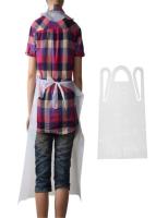 China Colorful polyethylene Disposable Plastic Aprons Chemical Resistance For Protection for sale