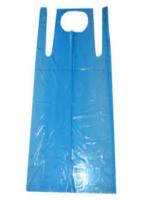 China Blue Color Disposable PE Apron Eco Friendly With Smooth / Embossing Surface for sale