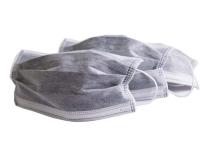 China 4 Layers Mouth Mask Disposable , PM2.5 Activated Carbon Mask With Earloop for sale