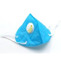 China High Filtration Capacity FFP2 Foldable Dust Mask With Valve Logo Accept for sale